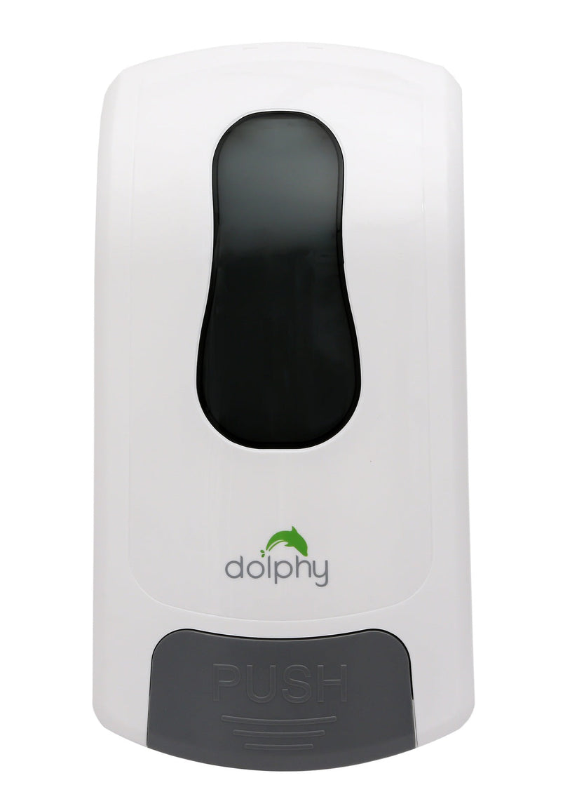Manual Soap-Sanitiser Dispenser 1000mL - White – Dolphy